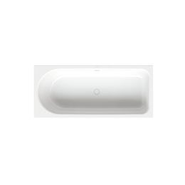 Bette BetteOcean Low-Line Badewanne 8834000PLUS 170 x 75 cm, Fussende rechts, &Uuml;berlauf hinten
