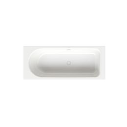 Bette BetteOcean Low-Line Badewanne 8832-440 snow, 170x70x38cm, Fu&szlig;ende rechts, &Uuml;berlauf hinten