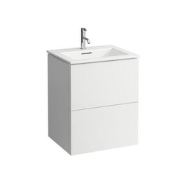 Laufen Kartell Waschtisch mit Unterschrank 60 cm 8603336401041 Waschtisch-Set, 60x50x72,6cm, wei&szlig; matt