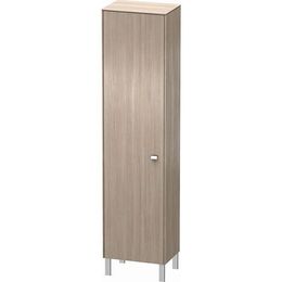 Duravit Brioso Hochschrank Individual 133-201cm BR1342L1031, Pine Silver/Chrom, T&uuml;r links