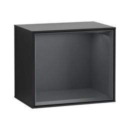 Villeroy & Boch Villeroy und Boch Finion Regalmodul F580HGPD 41,8x35,6x27cm, Regal Midnight Blue, Black matt lacquer