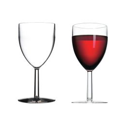Mepal Weinglas "Kunststoff-Rotweingl&auml;ser 300 ml 2er Set transparent", transparent, Trinkgef&auml;&szlig;e
