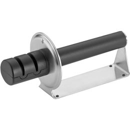 WMF Messersch&auml;rfer "Gourmet", B:7,8cm H:9,4cm L:18,8cm T:18,8cm, schwarz, Messersch&auml;rfer, Sch&auml;rfen in zwei Stufen, langlebige Keramikscheiben,