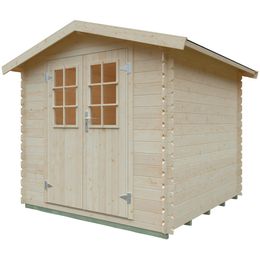 Gartenhaus Kiehn-Holz, beige, Holzwerkstoff, Gartenh&auml;user, "Eisberg 3"