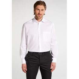 Eterna Herren Langarmhemd "COMFORT FIT", wei&szlig;, Gr. 54, Popeline, 100% Baumwolle, Hemden, NON IRON (b&uuml;gelfrei)