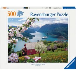 Ravensburger Kinder Puzzle "Skandinavische Idylle", bunt, B:49cm H:36cm, Puzzles, Made in Germany