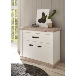 Kommode Home Affaire, B:107cm H:87cm T:45cm, wei&szlig;, Schlafzimmer, Sideboards, "Florenz", Breite ca, 107 cm