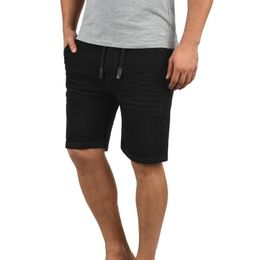 Blend Herren Jeansshorts "Jeansshorts BHBartels", schwarz, Basic, Gr. M, unifarben, Web, Obermaterial: 98% Baumwolle CO. 2% Elasthan EL., Jeans