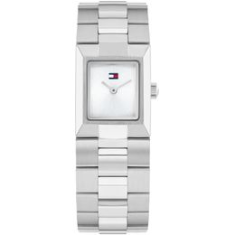 Tommy Hilfiger Damen Quarzuhr "IVY", silber, Armbanduhren, Armbanduhr, Damenuhr, Edelstahlarmband, analog