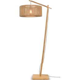 GOOD & MOJO Stehlampe "Iguazu", Ø 50cm H: 176cm, beige, Wohnzimmer, Leuchten