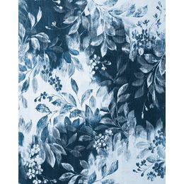 Komar Vliestapete "Digitaldruck Vlies - Idyllic Indigo - Gr&ouml;&szlig;e 200 x 250 cm", B/L: 200mm x 250mm, Rollen:, blau, Wohnzimmer, Tapeten, Wohnzimmer,