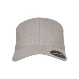 Flexfit Herren Flex Cap "Flexfit Accessoires Flexfit Delta Carbon Cap"melangesilber, Gr. L, unifarben, 100% Polyester, Caps