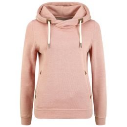 oxmo Damen Kapuzenpullover "Hoodie OXVicky", rosa, Gr. S, Obermaterial: 80% Polyester PES. 20% Baumwolle CO., Sweatshirts