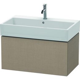 Duravit L-Cube Waschtisch-Unterschrank LC617707575 78,4x 45,9 cm, leinen, 1 Auszug, wandh&auml;ngend