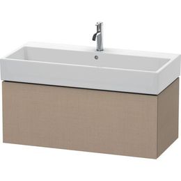 Duravit L-Cube Waschtisch-Unterschrank LC617807575 98,4x 45,9 cm, leinen, 1 Auszug, wandh&auml;ngend