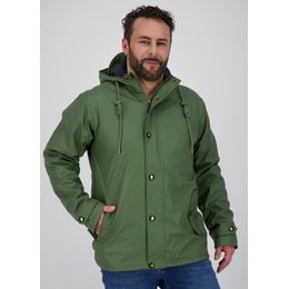 ANKERGLUT Herren Regenjacke "Friesennerz GANDER MEN", grün, Gr. L, Obermaterial: 100% Polyurethan; Futter: 100% Polyester, Jacken, auch in Großen