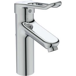 Ideal Standard CeraPlus 2 Grande Waschtischarmatur BC103AA, chrom, mit Metallablauf, mit B&uuml;gelgriff