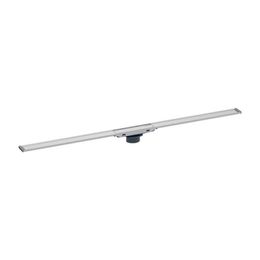 Geberit CleanLine 20 Duschrinne 154453KS1 30 - 160 cm x 4,3 cm, Metall poliert/Metall geb&uuml;rstet, k&uuml;rzbar