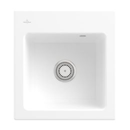Villeroy & Boch Villeroy und Boch Subway 45 XS Einbausp&uuml;le 678100RW Sp&uuml;lbecken, 475 x 510 mm, stone white CeramicPlus