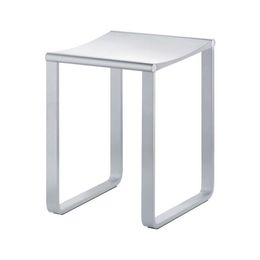 KEUCO Hocker Plan 14982010051 verchromt/weiss
