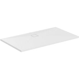 Ideal Standard Ultra Flat Evo Brausewanne T5432FO 1600 x 900 x 35 mm, seidenwei&szlig;, rechteckig, Ablauf an langer Seite