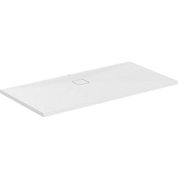 Ideal Standard Ultra Flat Evo Brausewanne T5433FO 1600 x 800 x 35 mm, seidenwei&szlig;, rechteckig, Ablauf an langer Seite