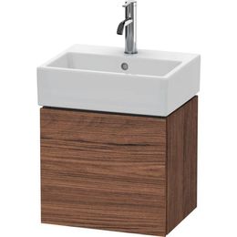 Duravit L-Cube Waschtisch-Unterschrank LC6245L2121 43,4x34,1x40cm, wandh&auml;ngend, T&uuml;r links, nussbaum dunkel