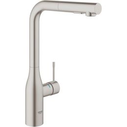 Grohe Essence K&uuml;chenarmatur 30270DC0 supersteel, mit herausziehbarer Sp&uuml;lbrause