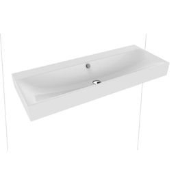 Kaldewei Silenio Wandwaschtisch 904506003001 3046 120x46x12xcm weiss Perl-Effekt, ohne Hahnloch