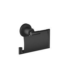 Dornbracht Tara. Papierrollenhalter 83510892-33 mit Deckel, schwarz matt