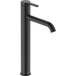 Duravit C.1 Waschtischarmatur XL C11043002046 FreshStart, MinusFlow, ohne Zugstange, Schwarz Matt