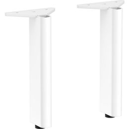 Hansgrohe Xelu Q M&ouml;belf&uuml;&szlig;e 54145700 175x60mm, 2 St&uuml;ck, mattwei&szlig;