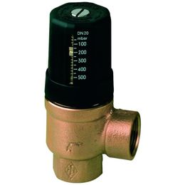 Heimeier Differenzdruck-&Uuml;berstromventil 5501-04.000 DN 25, Muffen-IG, Rotguss