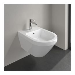 Villeroy & Boch Villeroy und Boch Architectura Bidet 748700R1 wandh&auml;ngend, 370 x 530 mm, Wei&szlig; Alpin CeramicPlus