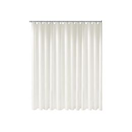 KEUCO Duschvorhang Plan Flame CS 14943000420 200 x 180 cm, 11 &Ouml;sen, wollweiss