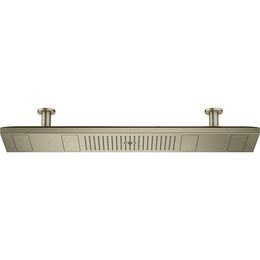 Hansgrohe Axor ShowerHeaven Kopfbrause 1200 4jet Axor 12423820 brushed nickel, mit Lichtm. 5000 K