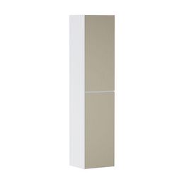 Hansgrohe Xevolos E Hochschrank 54218390 400x360x1760mm, links, mattwei&szlig;, bronze Struktur