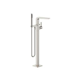 Dornbracht CL.1 Wannenarmatur 25863705-06 freistehend, mit Standrohr und Schlauchbrausegarnitur, platin matt
