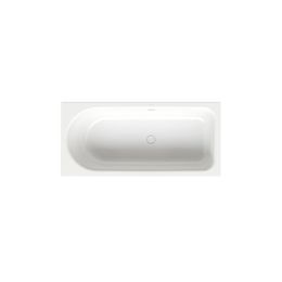 Bette BetteOcean Low-Line Badewanne 8841-440PLUS Glasur, snow, 150x70x38cm, Fu&szlig;ende rechts, &Uuml;berlauf hinten