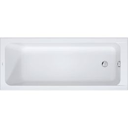 Duravit D-Code Badewanne 700670000000000 reduzierte Randh&ouml;he 25mm, Wei&szlig;, 1700x700mm
