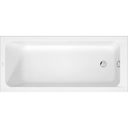 Duravit D-Code Badewanne 700669000000000 reduzierte Randh&ouml;he 25mm, Wei&szlig;, 1600x700 mm