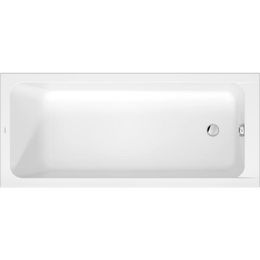 Duravit D-Code Badewanne 700671000000000 reduzierte Randh&ouml;he 25mm, Wei&szlig;, 1700x750mm