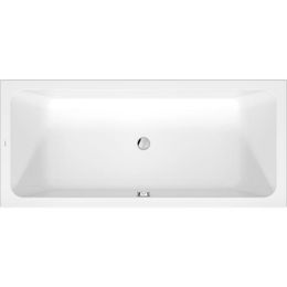 Duravit D-Code Badewanne 700672000000000 reduzierte Randh&ouml;he 25mm, Wei&szlig;, 1800x800mm
