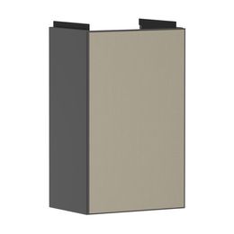 Hansgrohe Xevolos E Waschtischunterschrank 54168390 340x555x245mm, links, schiefergrau matt, bronze Struktur