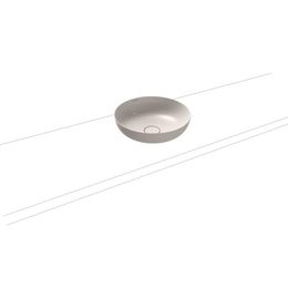 Kaldewei Miena Waschtisch-Schale 909406003231 ohne &Uuml;berlauf, 38 cm, pergamon Perl-Effekt