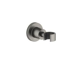 Dornbracht Tara. Brausehalter 28050892-99 mit Rosette &Oslash; 55 mm, Dark Platinum matt