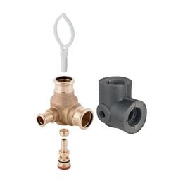 Geberit Mapress Anschluss-Set 61276 &Oslash; 35 x 15 mm, Rotguss, f&uuml;r innenliegende Zirkulation