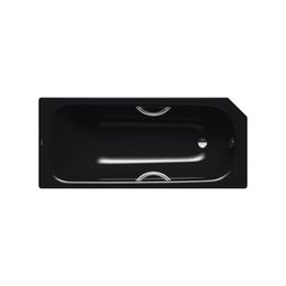 Kaldewei Saniform star Badewanne 134234010701 160x70cm, Vollantislip, Variante 3, schwarz