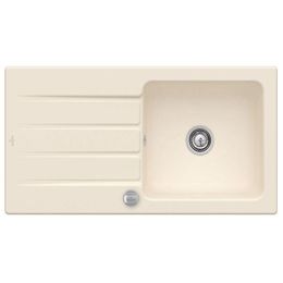 Villeroy & Boch Villeroy & Boch Architectura Einbausp&uuml;le 336002FU mit Ablaufgarnitur und Exzenterbet&auml;tigung, Ivory