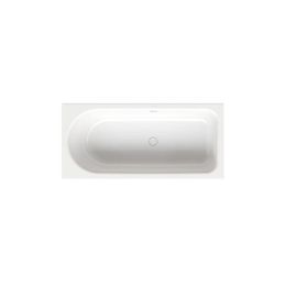 Bette BetteOcean Low-Line Badewanne 8841-287 starwhite, 150x70x38cm, Fu&szlig;ende rechts, &Uuml;berlauf hinten